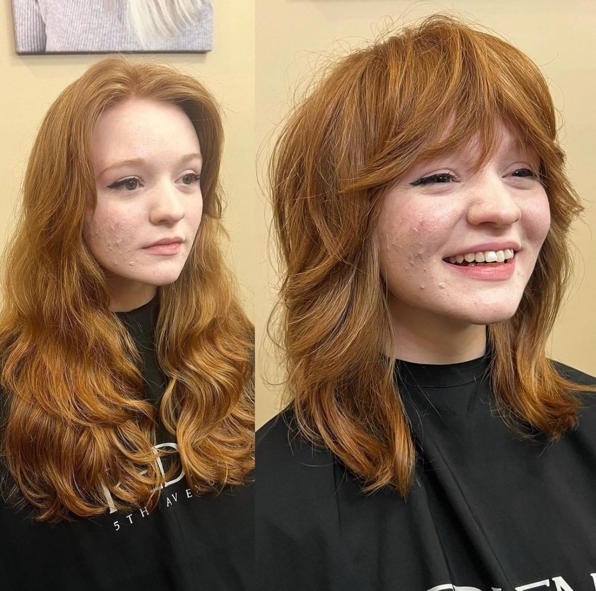 10 Styles of Bangs for High Foreheads That Add Balance and Elegance [2025]