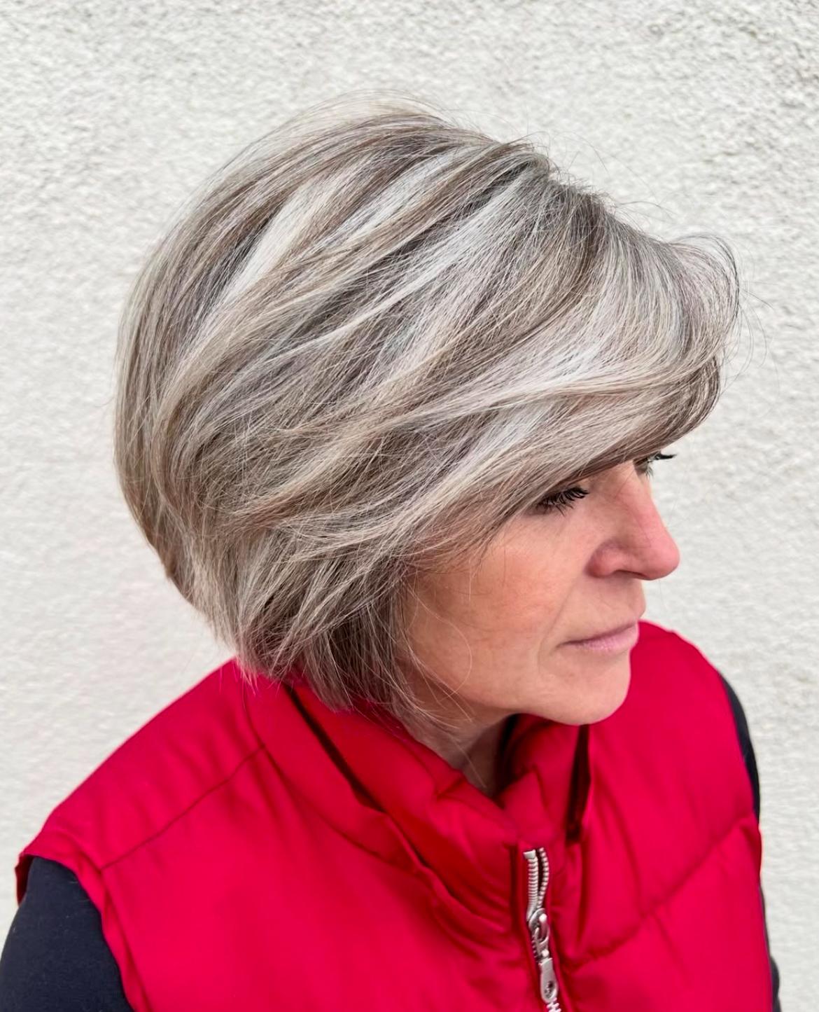 15 Lowlights for Gray Hair to Transform Your Look