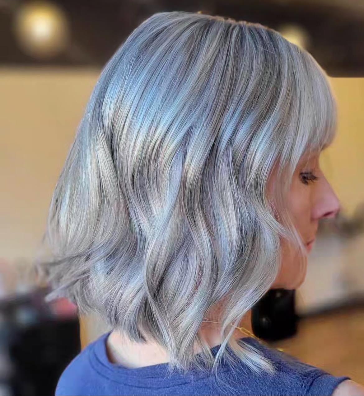 15 Lowlights for Gray Hair to Transform Your Look